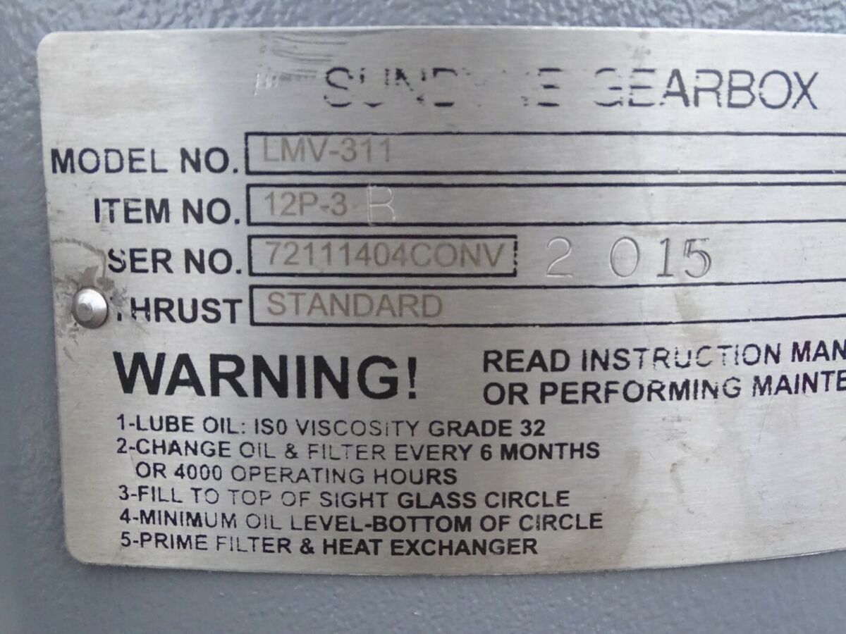 lmv 311 sundyne pump - API610 OH6 PUMP